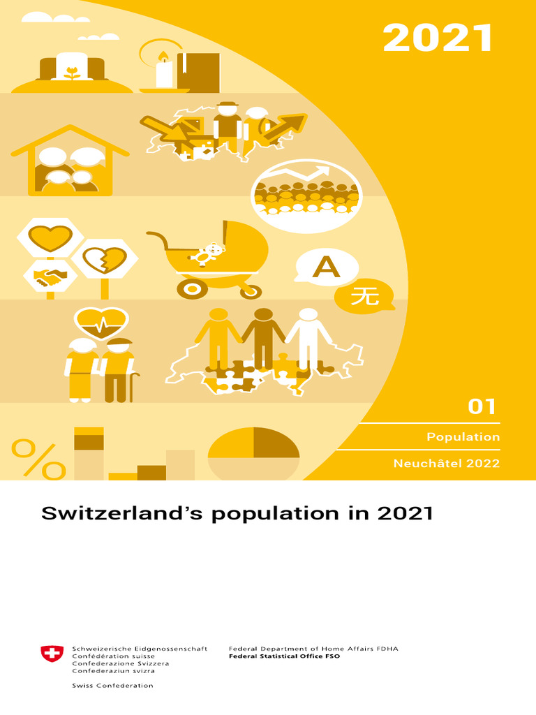 Switzerland's Population in 2021 | PDF | Actuarial Science ...