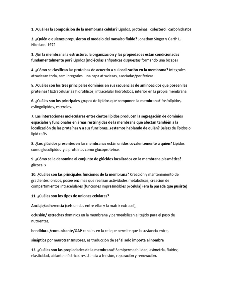 Biocel | PDF | Membrana celular | Metabolismo