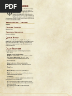 DND Drugs Table | PDF