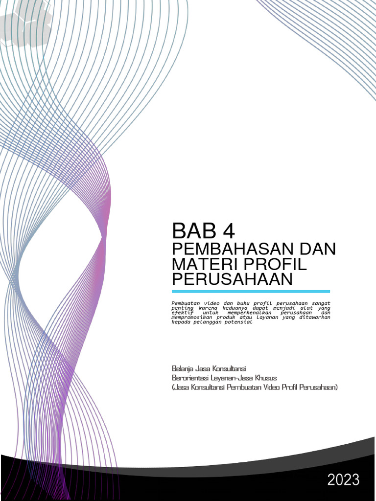 Bab 4 Profil | PDF