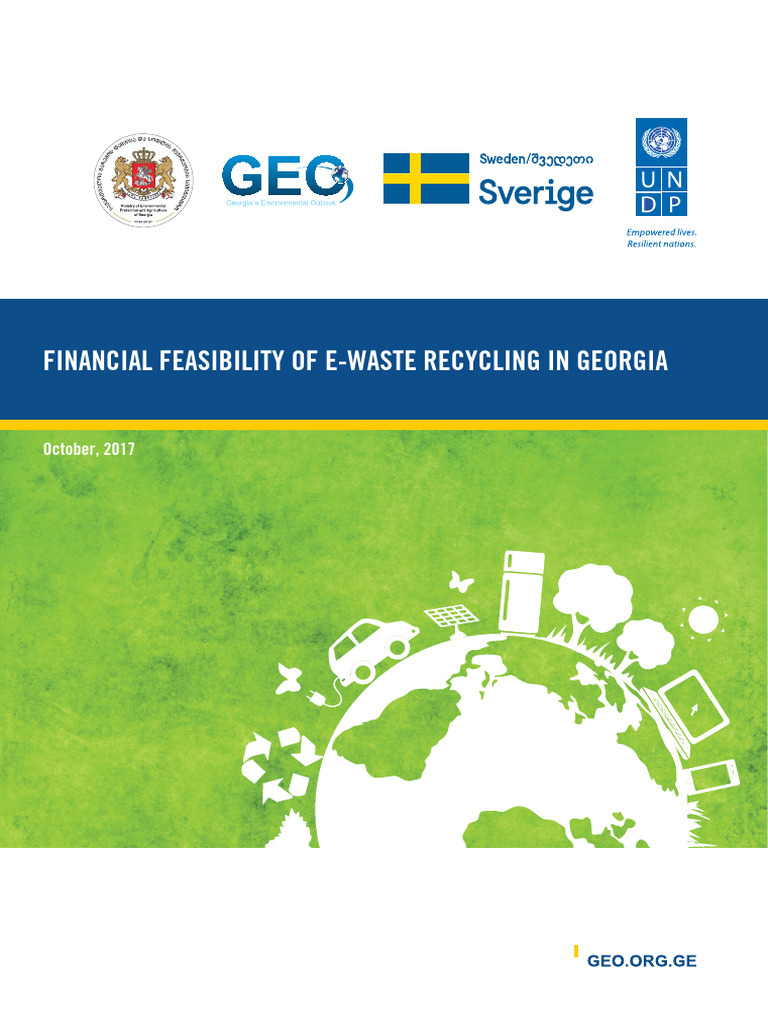 Financial Feasibility On Recycling of e Waste in Georgia - ENG 1 ...