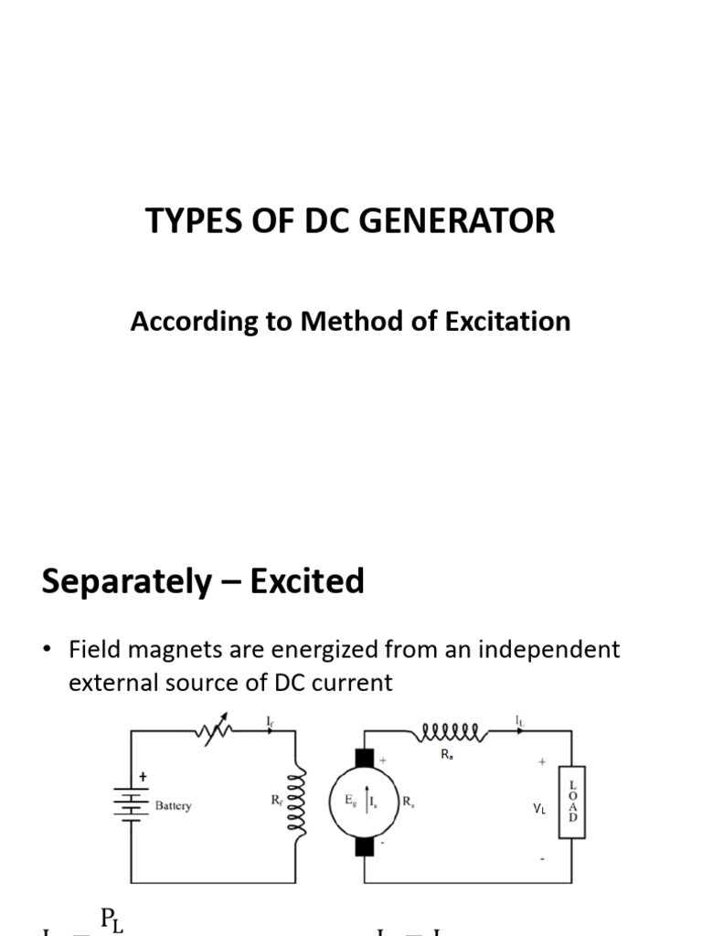 Types of DC Generator | PDF