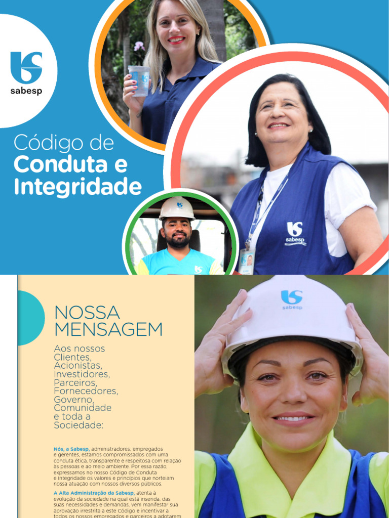 Código De Conduta E Integridade Pdf