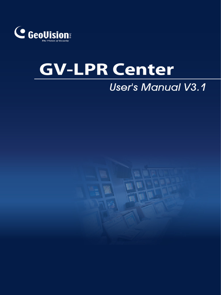 GV LPR - Center Datasheet | PDF | Remote Desktop Services | Databases