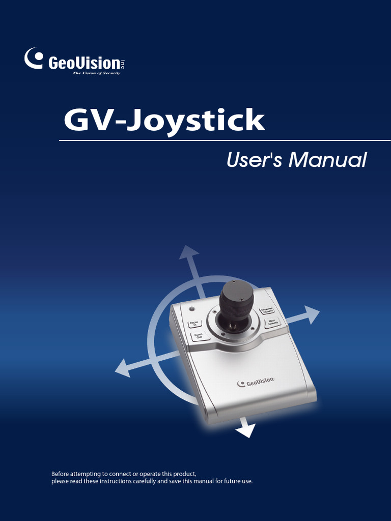 Gv Joystick Datasheet | PDF | Device Driver | Usb