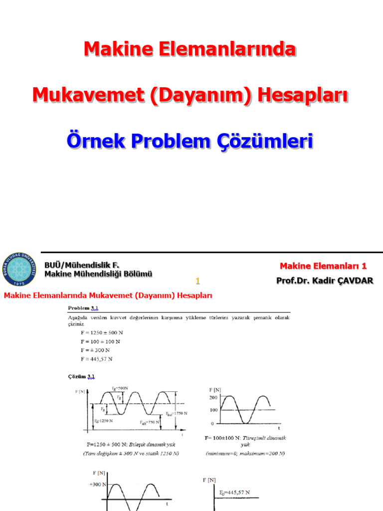 01 Giriş-Problemler | PDF