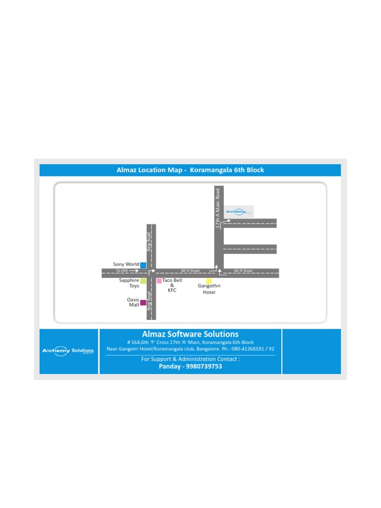 Almaz Software Solutions Location Guide | PDF | Business | Technology ...