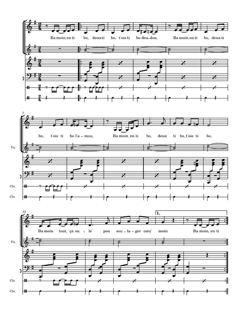 Ba Moin en Tibo Ba Moin en Ti Bo | PDF