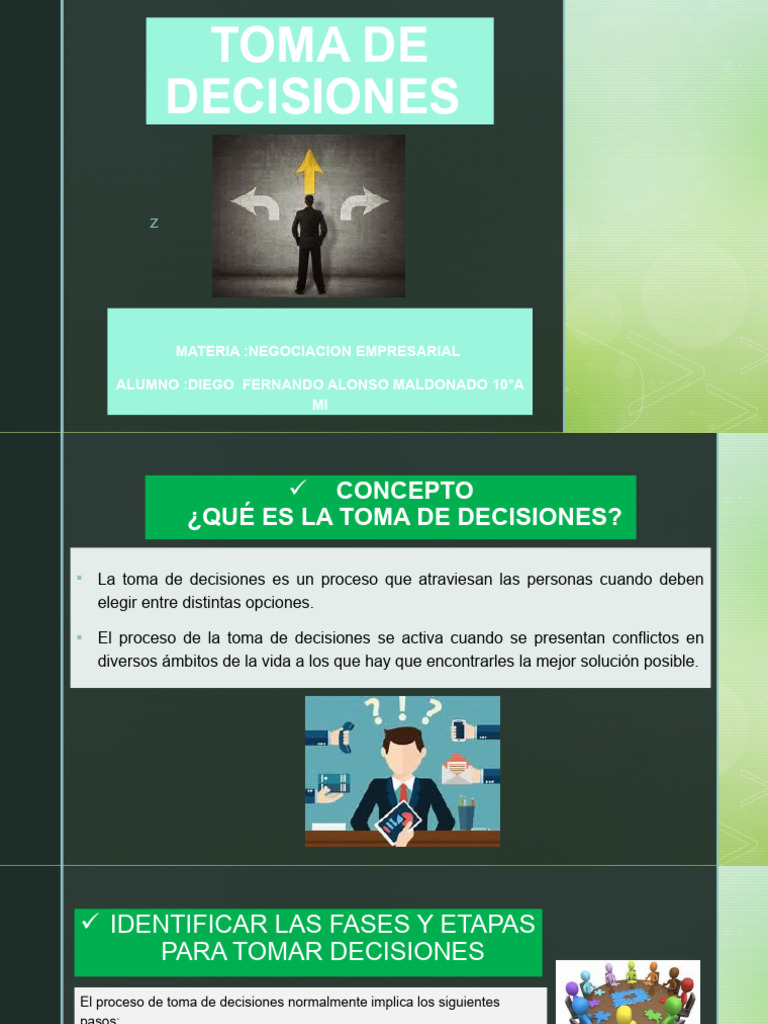 Toma de Decisiones | PDF | Toma de decisiones | Psicología cognitiva