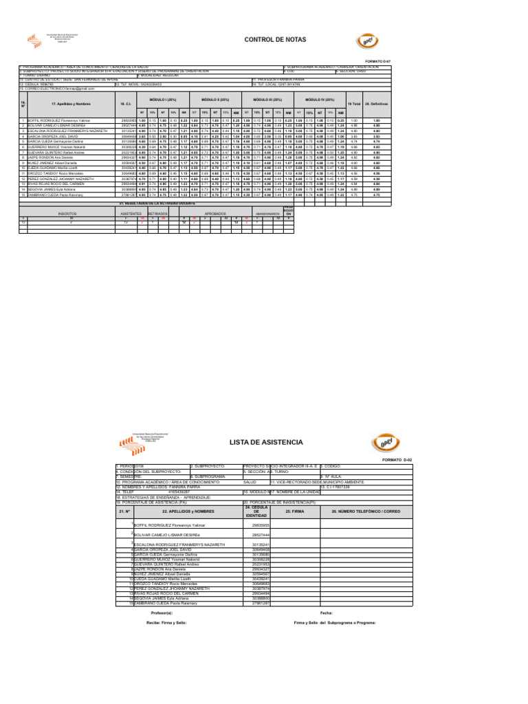 2023-I - RG - Salud - PROYECTO SOCIO INTEGRADOR III-A EVALUACION Y DISEÑO DE PROGRAMAS DE ...