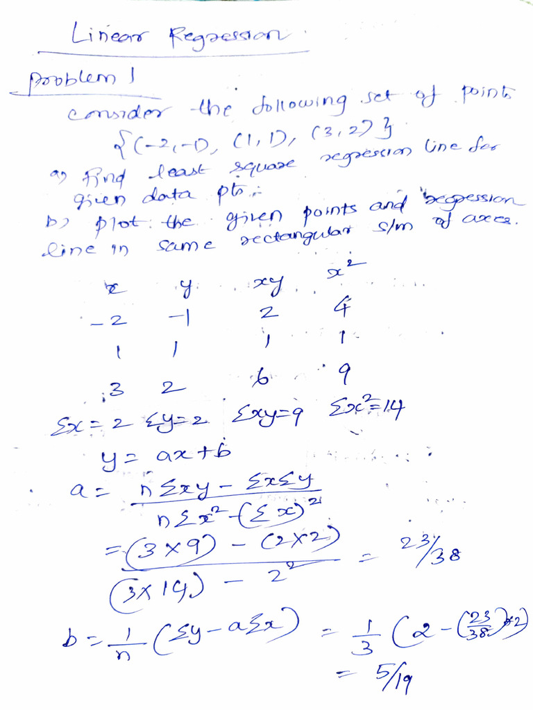 Linear Regression | PDF