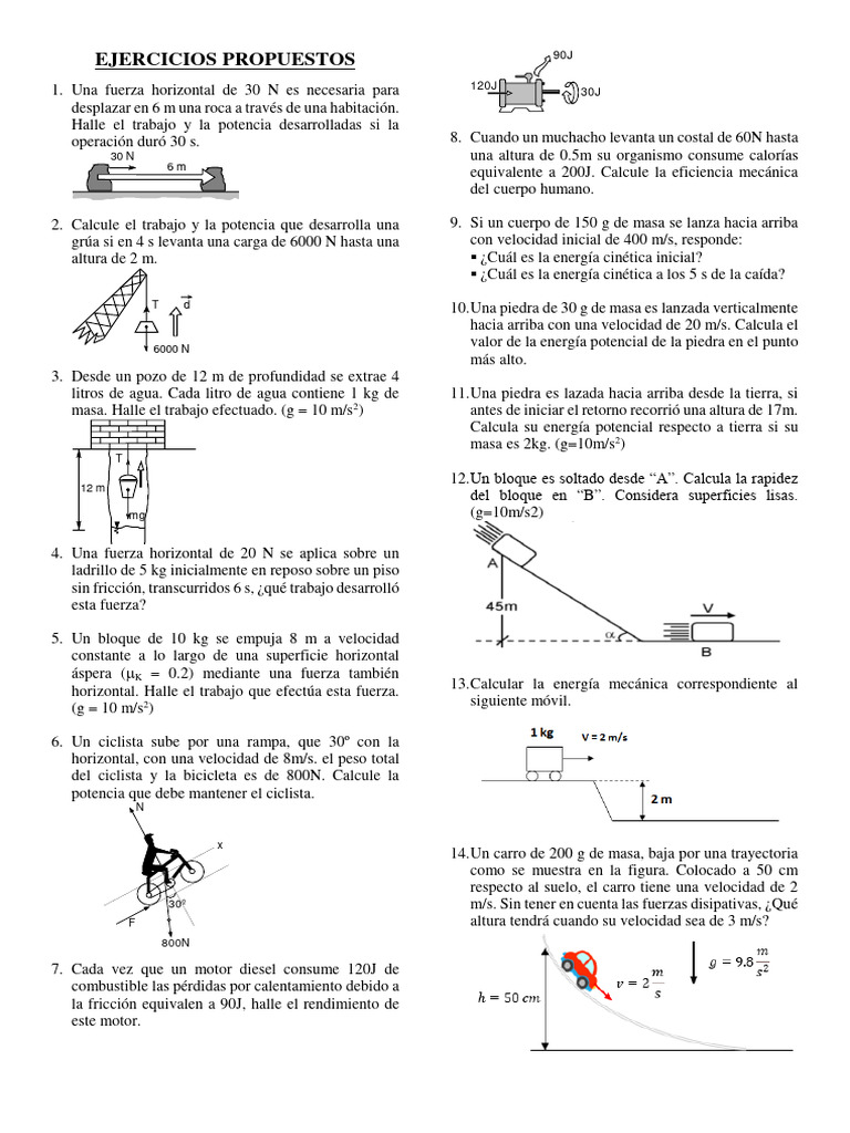 Ejercicios Propuestos | PDF