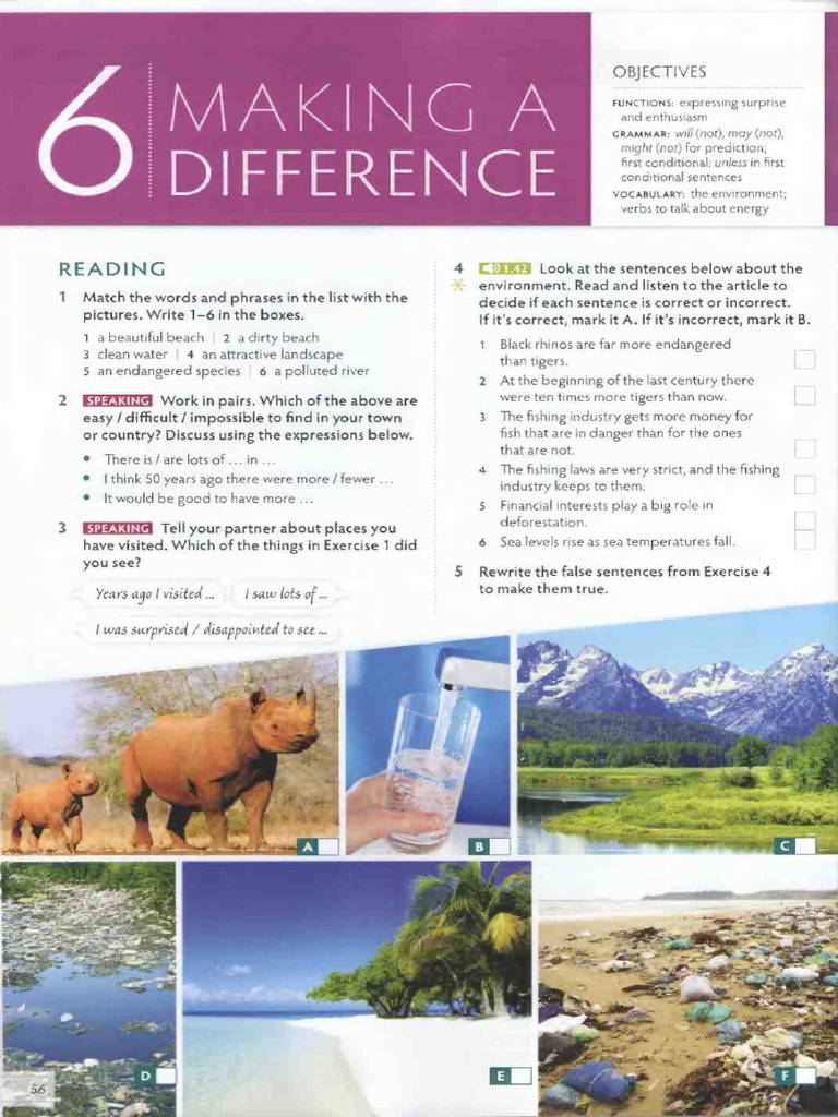 Think 2 - Unit 6 (Book & Workbook) | PDF | Climate Change | Pollution