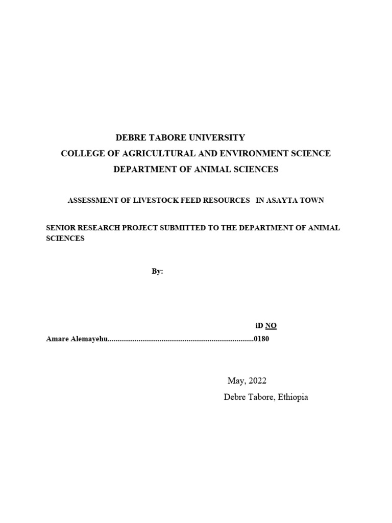 Amare Proposal | PDF