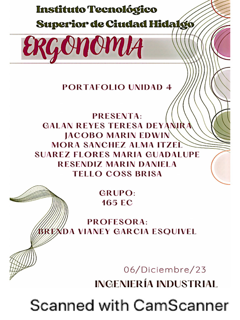 Portafolio Unidad 4 Equipo 1 165 Ec | PDF