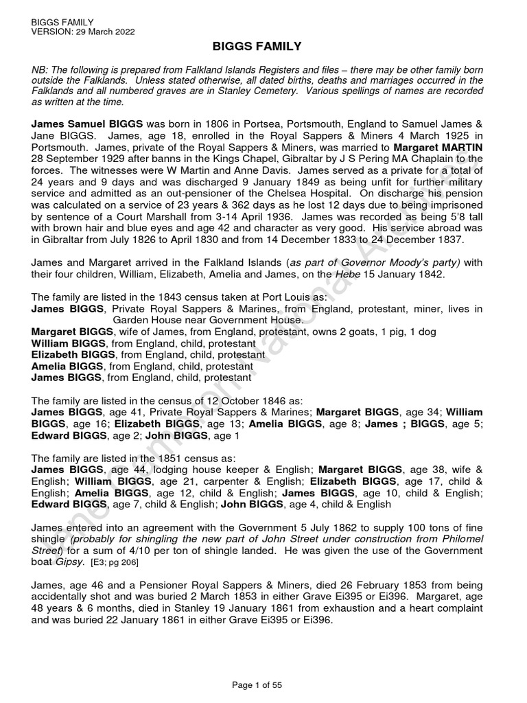 BIGGS James and Margaret | PDF