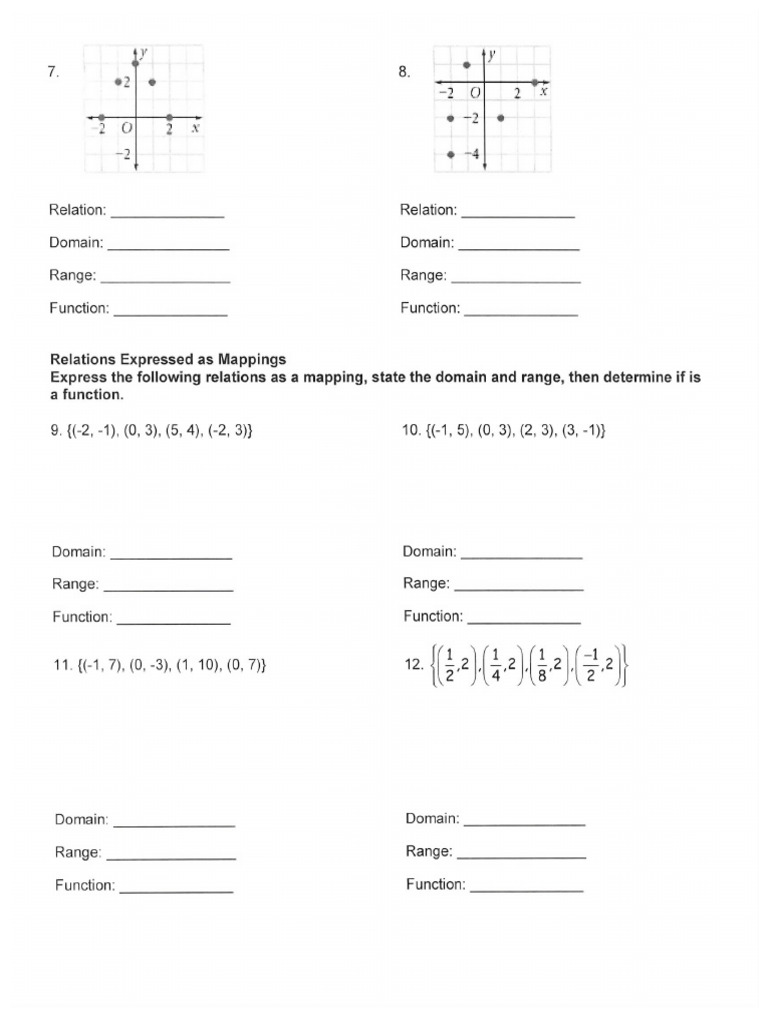 Function Homework | PDF