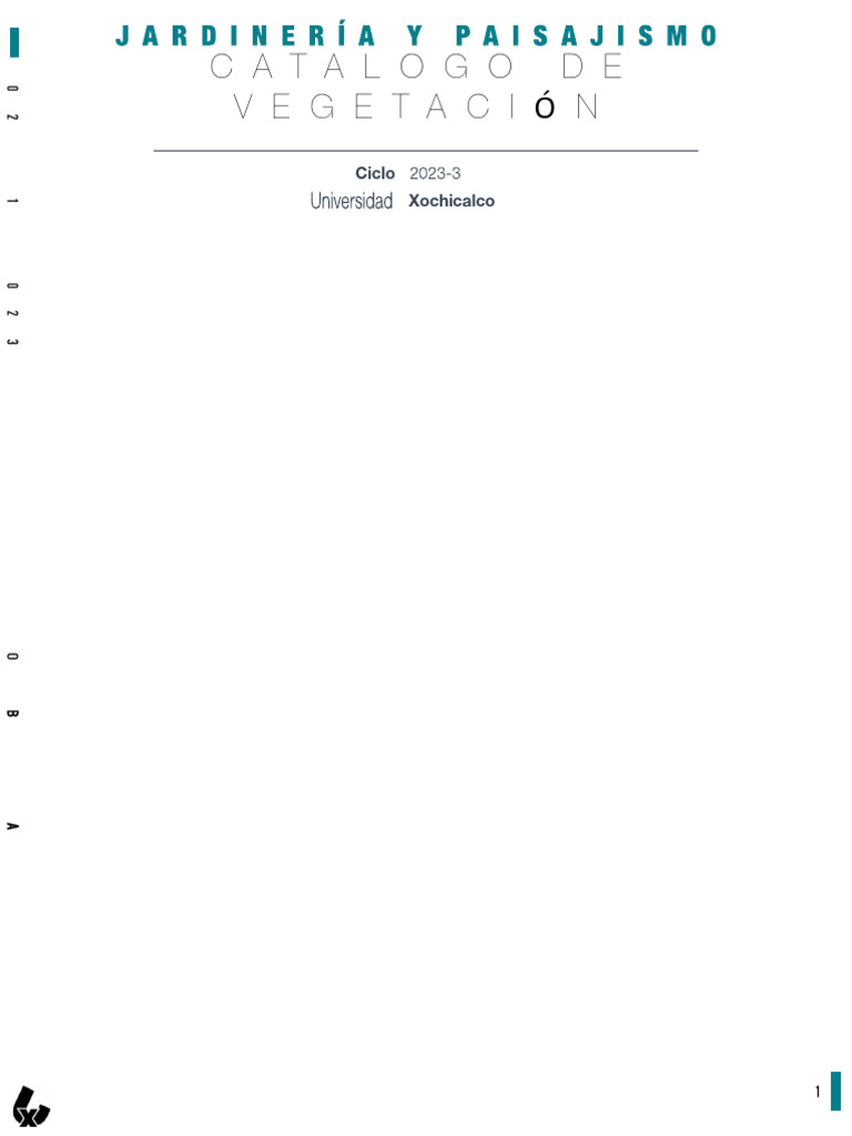 Catálogo de Vegetación | PDF | Plantas de jardín | Botánica