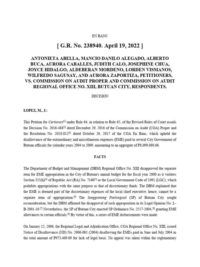 Abella et al vs COA | PDF | Equity (Law) | Trials