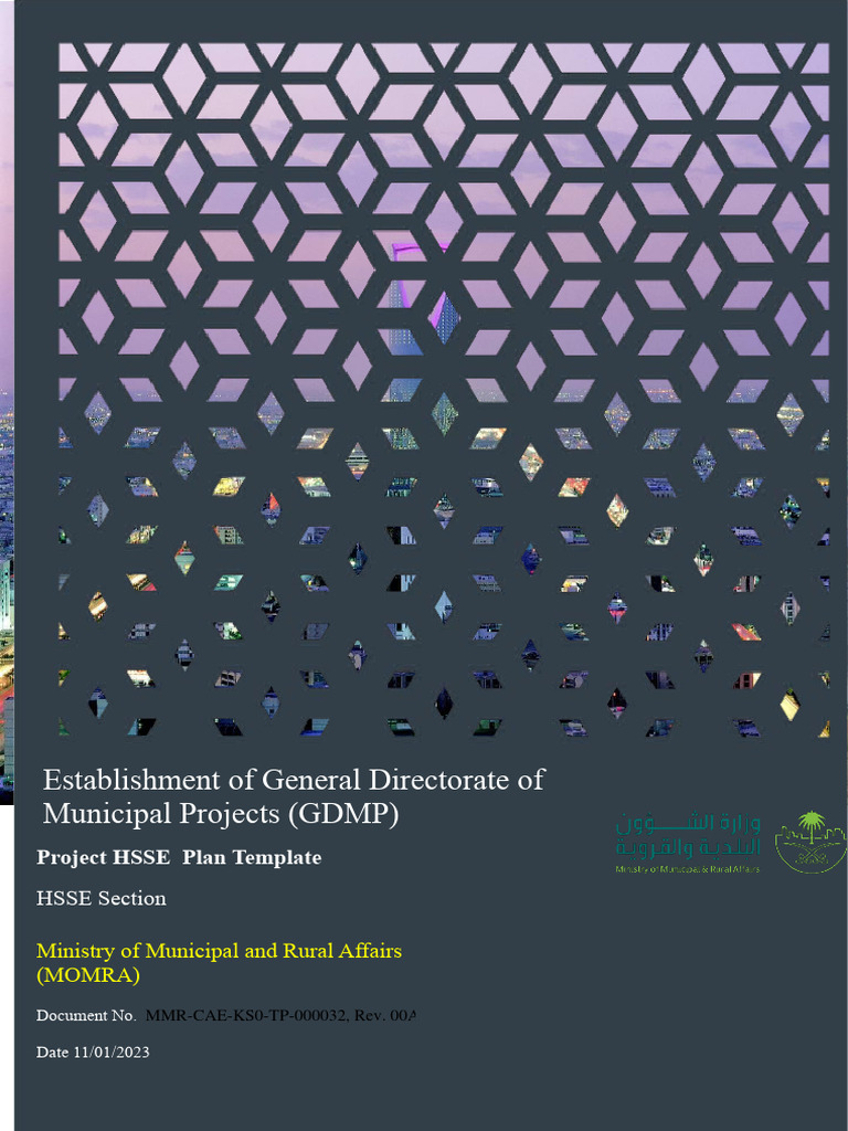 HSSE Management Plan Format_Rev.4 (Draft) (1) | PDF | Occupational Safety And Health | Safety