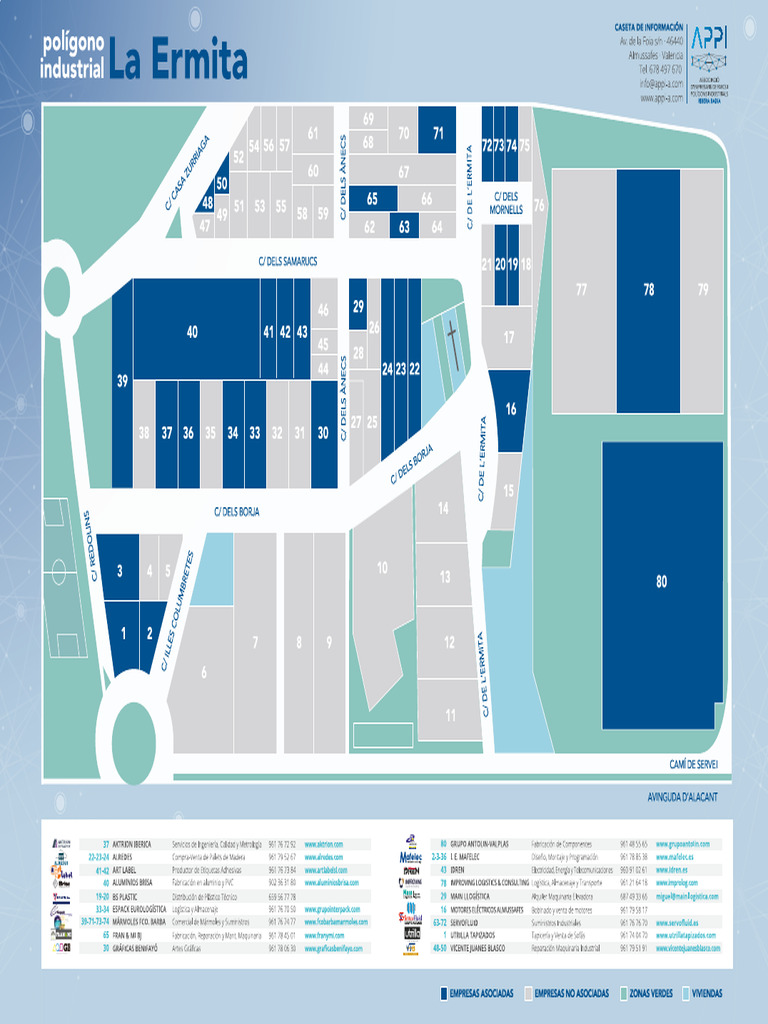 Polígono Ermita Alfabetico | PDF