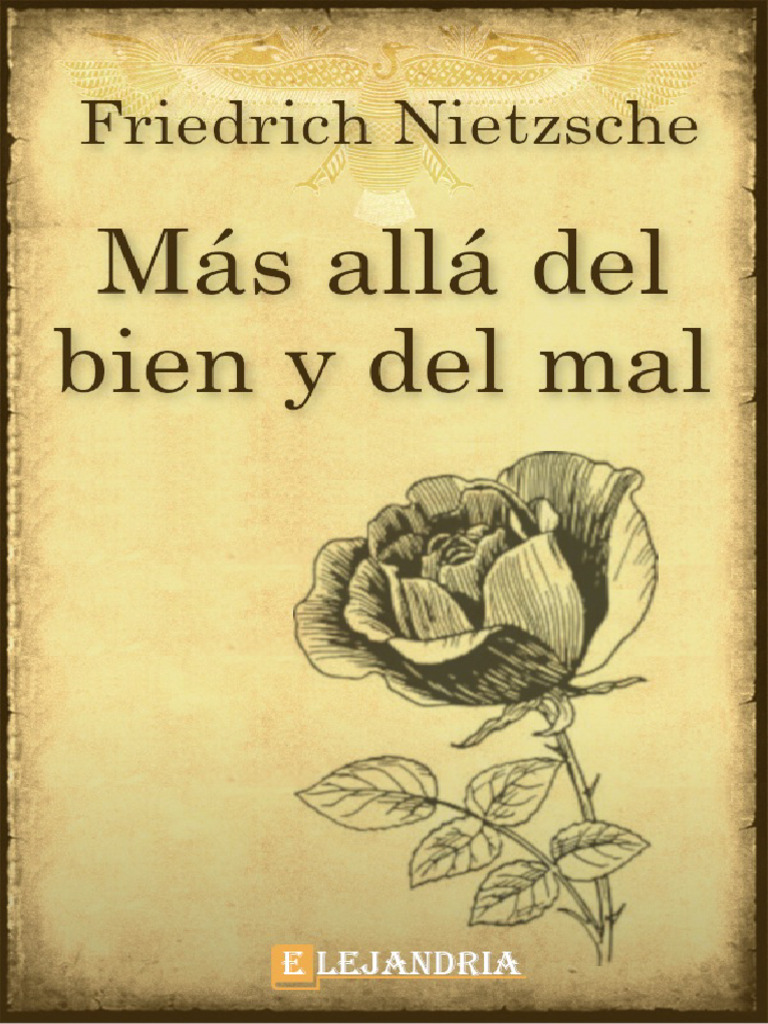Mas Alla Del Bien y Del Mal-Friedrich Nietzsche | PDF | Verdad ...