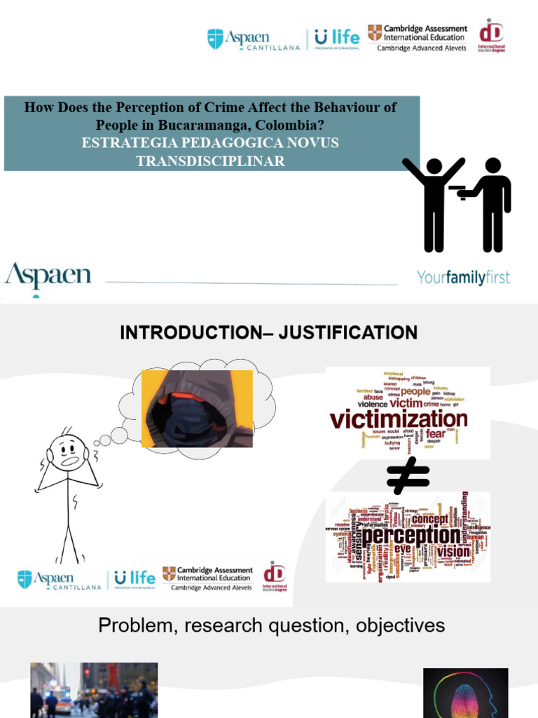 Crime Perception Impact in Bucaramanga | PDF | Social Science | Self ...