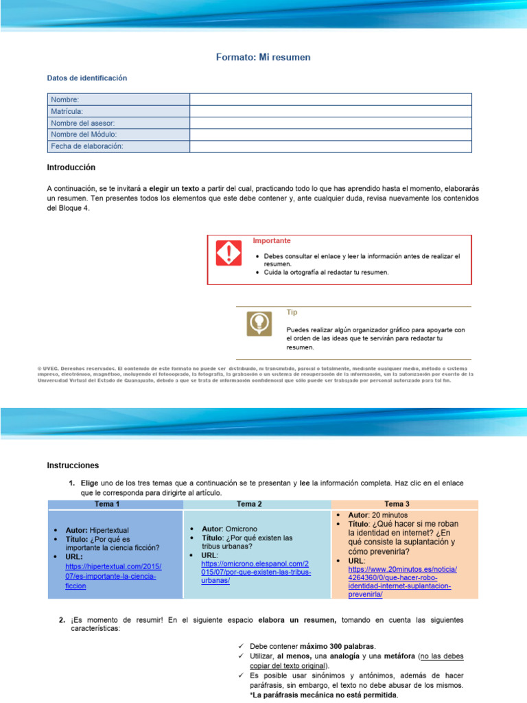 Orems B4 Ea4 Formato Pdf