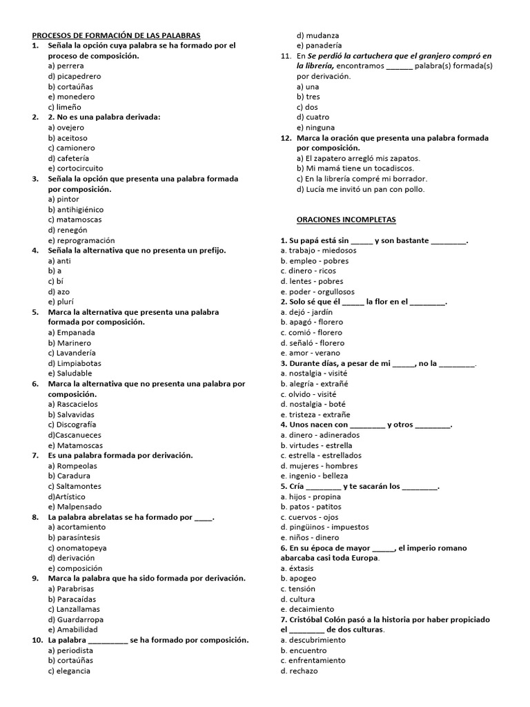 Ficha de RV 08 Prim | PDF