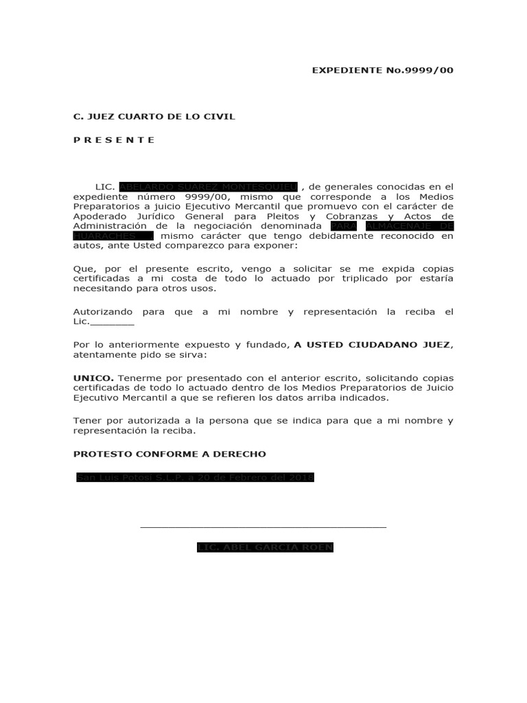 Formato De Solicitar Copias Certificadas Pdf Justicia Crimen Y
