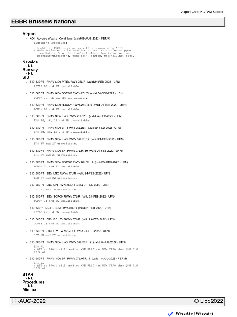 EBBR | PDF | Air Traffic Control | Aerospace Engineering