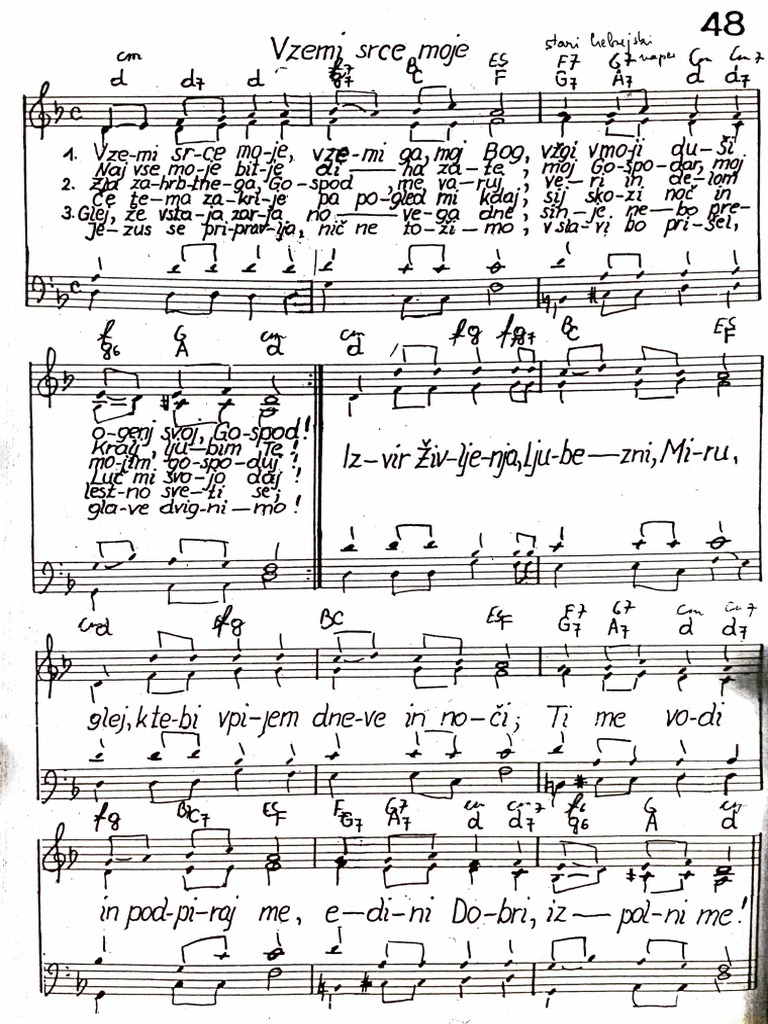 Vzemi Srce Moje | PDF