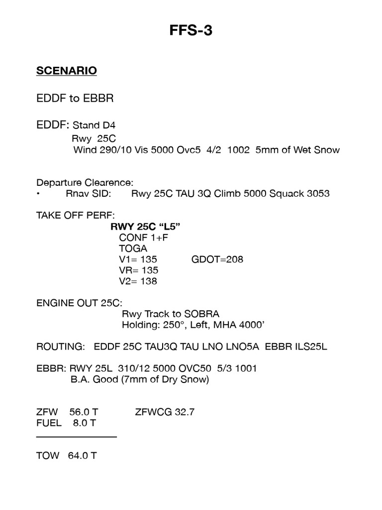 Ffs 3 Scenario | PDF