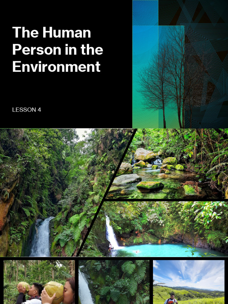 4 The Human Person in Their Environment | PDF | Environmental Ethics ...