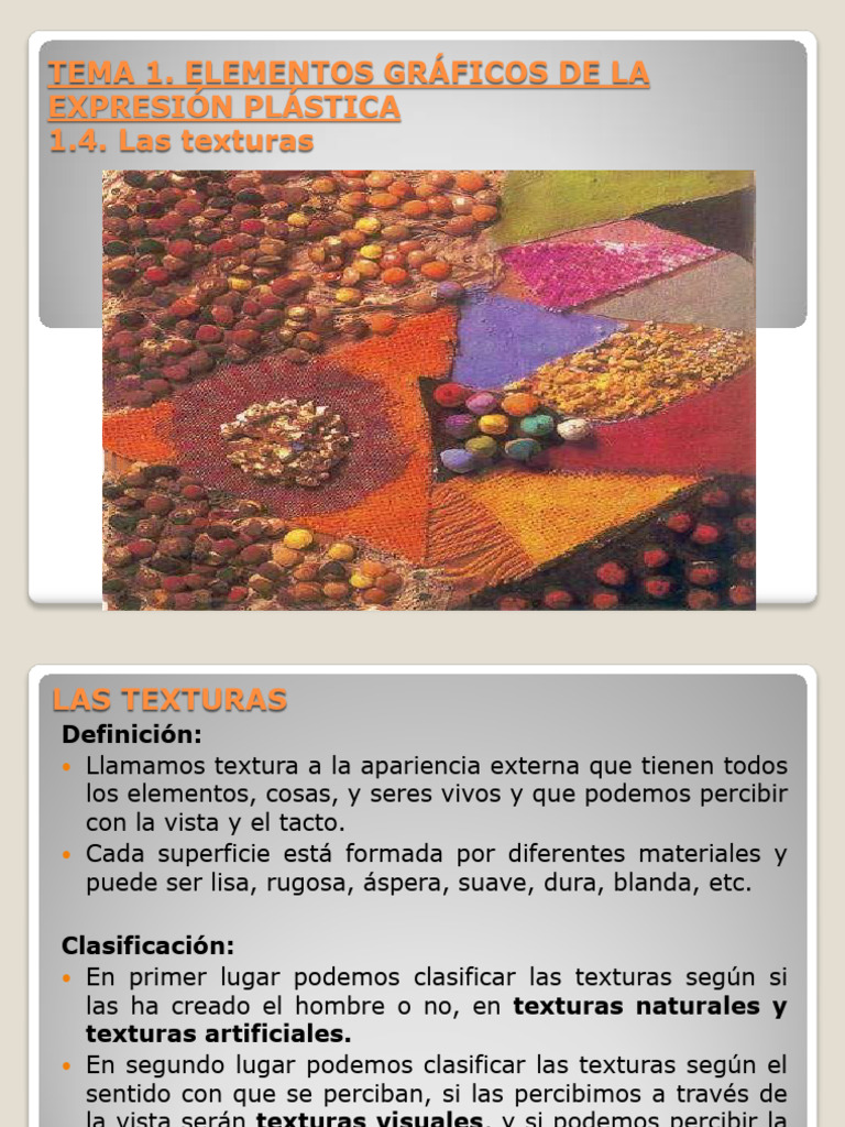 Texturas | PDF | Dibujo | Percepción