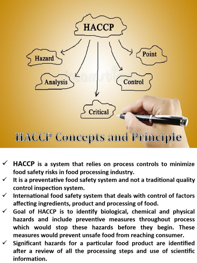 HACCP Concepts and Principle | PDF