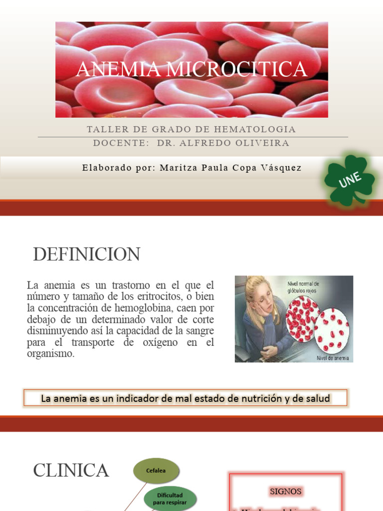 ANEMIA MICROCITICA | PDF | Anemia | Fisiologia Animal