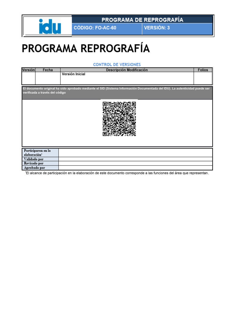 Programa de Reprografia 26-11-2021 | PDF | Gestión de registros | Documento