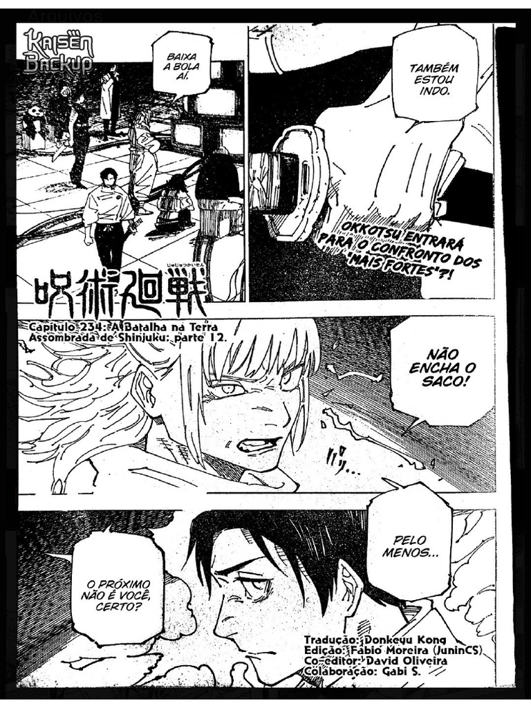 Jujutsu Kaisen 234 | PDF