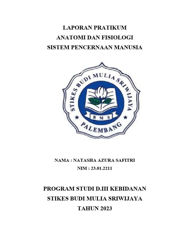 Dokumen - Tips Laporan Praktikum Anatomi Sistem Pencernaan | PDF | Kesehatan Holistik