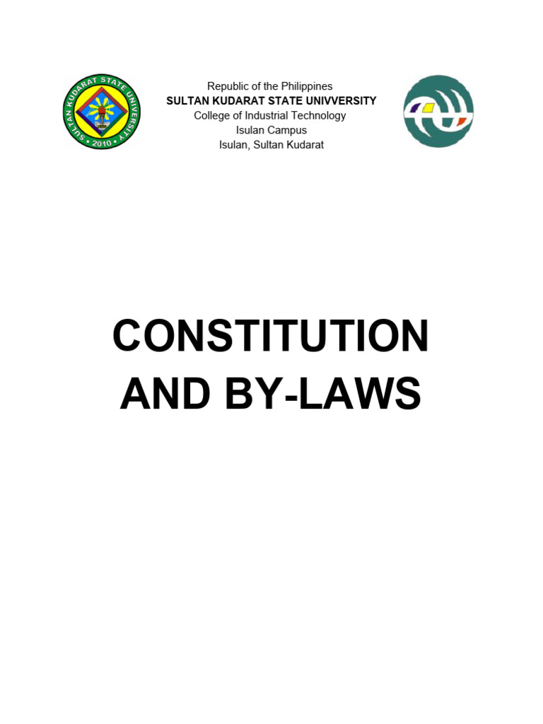 Constitution and by Laws | PDF | By Law | Committee