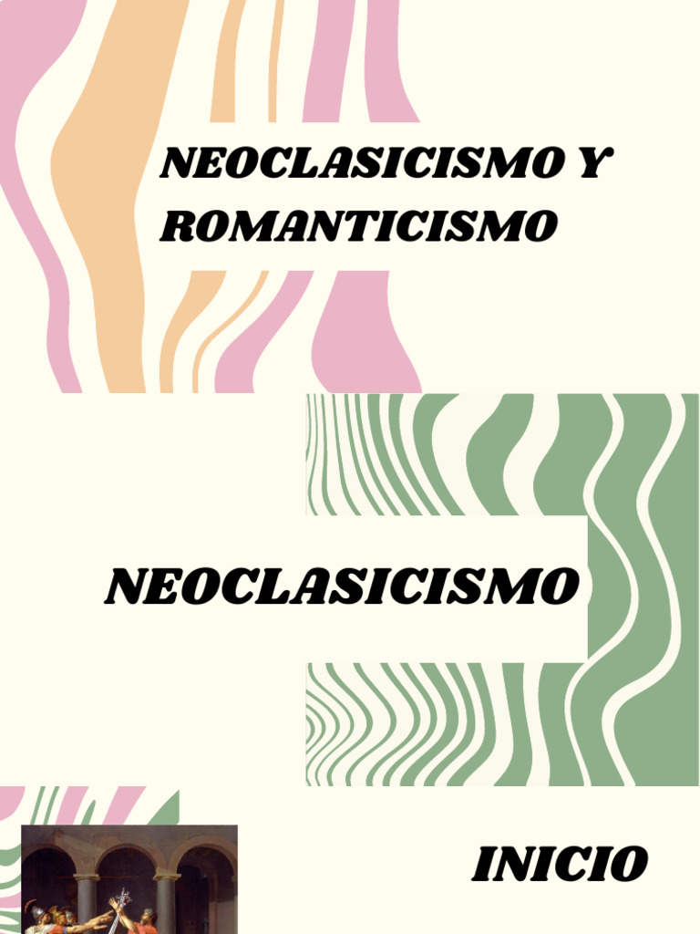 Neoclasicismo Y Romanticismo | PDF | Romanticismo | Escritores