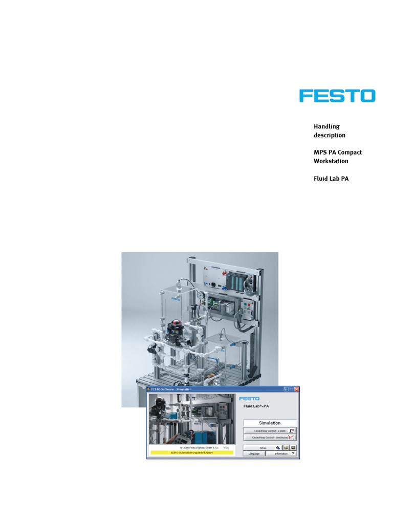 MPS PA Compact Fluid Lab PA GB | PDF | Pump | Analogue Electronics