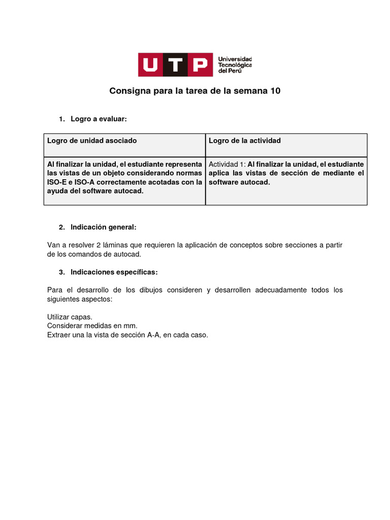 Semana 10 - Consigna para La Tarea | PDF