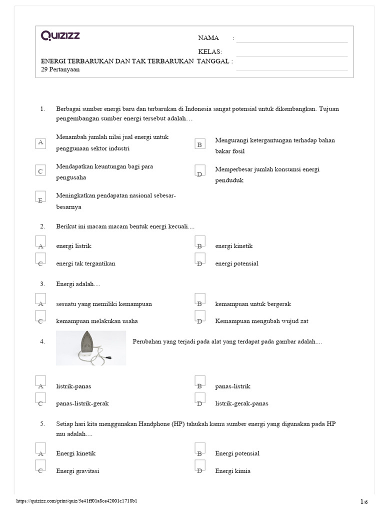 Energi Terbarukan Dan Tak Terbarukan | PDF Energi Terbarukan Dan Tak Terbarukan | PDF
