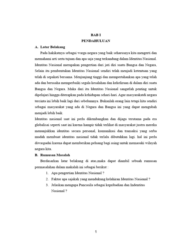 Isi Makalah KLP 1 | PDF | Ilmu Sosial