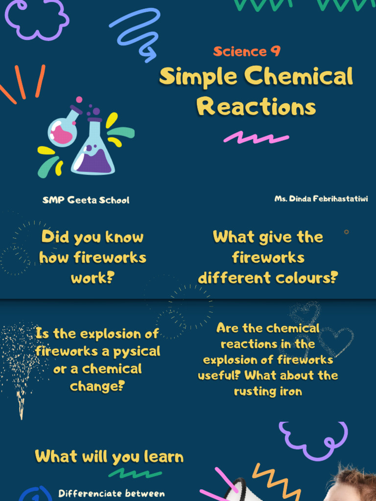 Simple Chemical Reactions | PDF