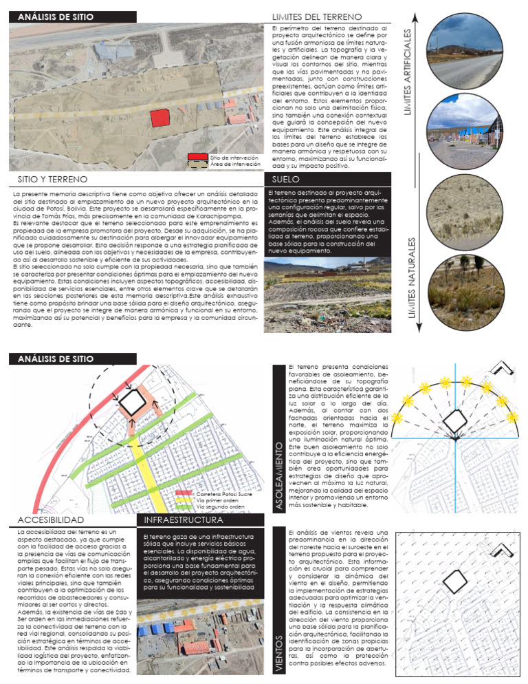 Análisis de Sitio | PDF | Infraestructura | Economias