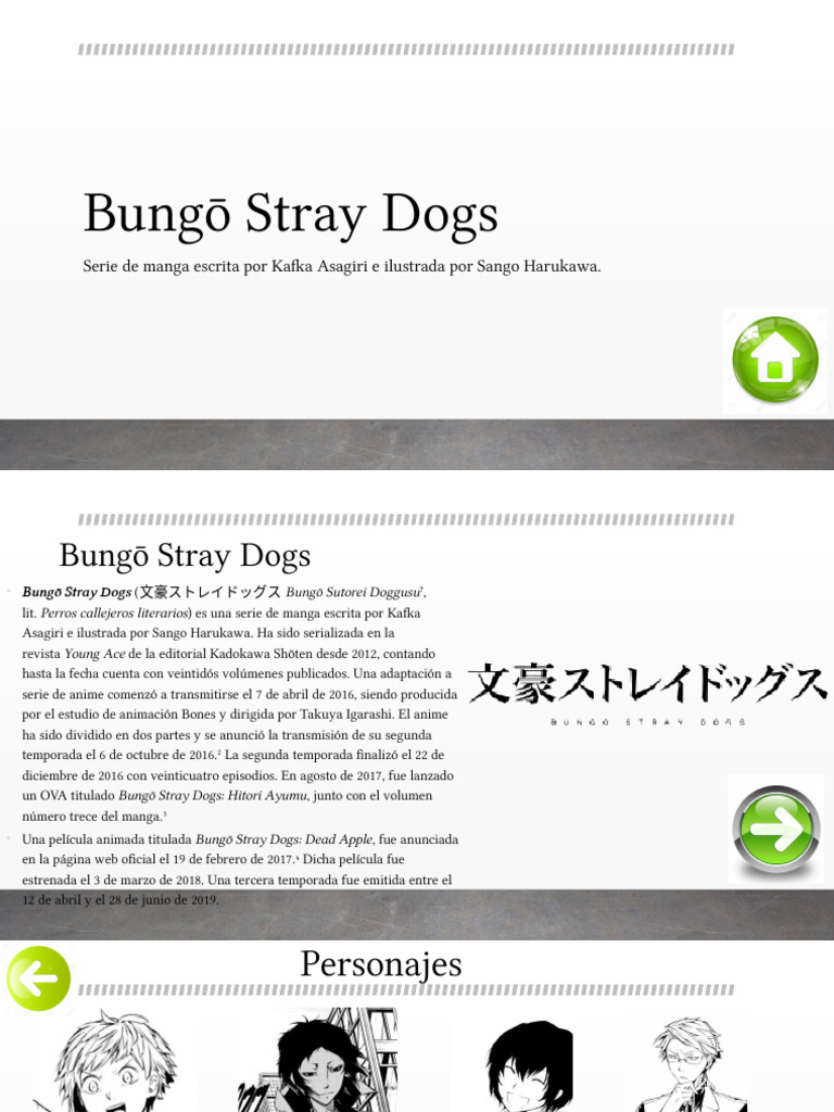 Bungō Stray Dogs | PDF