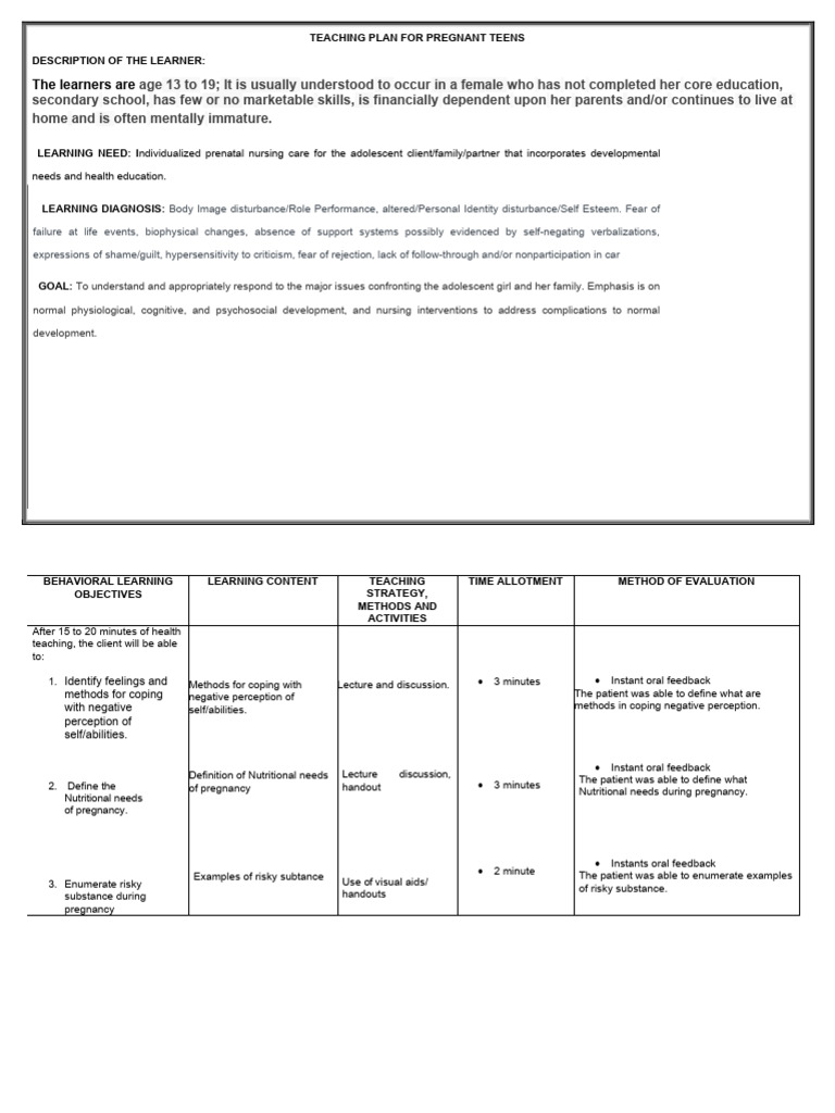 Teenage Pregnancy | Download Free PDF | Birth Control | Pregnancy